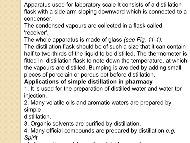 Distillation processes ,Types of Distillation, Types of Water | PPTX ...