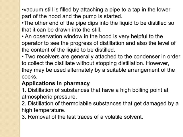 Distillation processes ,Types of Distillation, Types of Water | PPTX ...