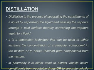 Distillation | PPTX