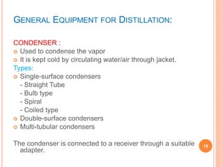 Distillation by ankita yagnik | PPTX