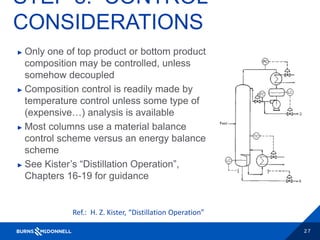 distillation column design and analysis.pdf
