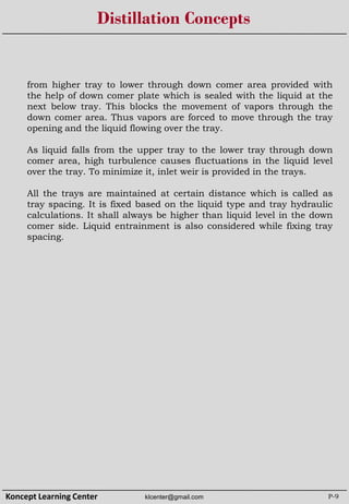 Distillation Concepts | PDF