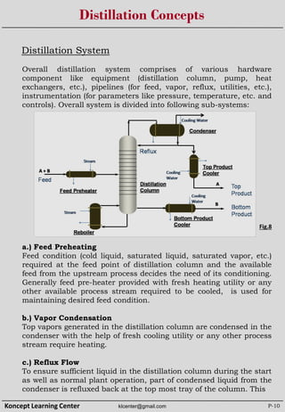 Distillation Concepts | PDF