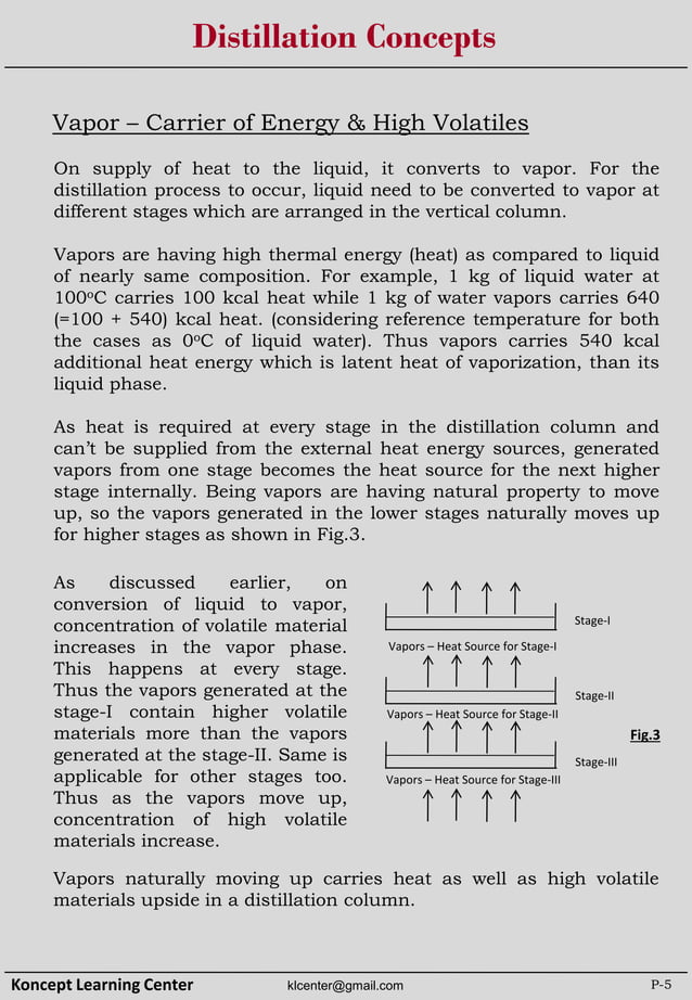 Distillation Concepts | PDF