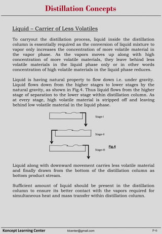 Distillation Concepts | PDF