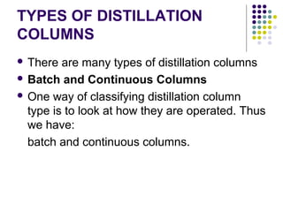 Distillation Column | PPT