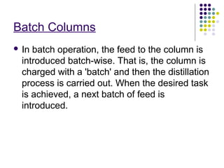 Distillation Column | PPT
