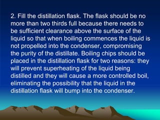 Distillation | PPTX | Home Appliances | Home & Garden