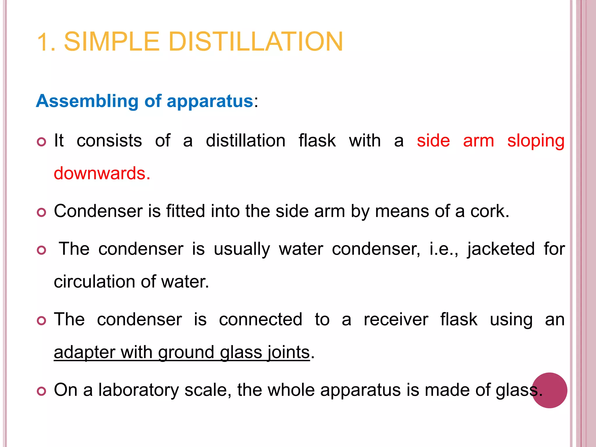 Distillation sneha patel | PPTX