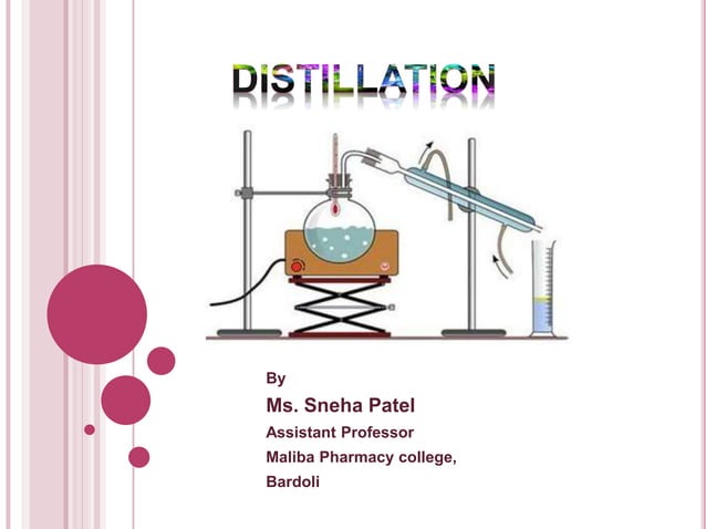 Distillation sneha patel | PPT