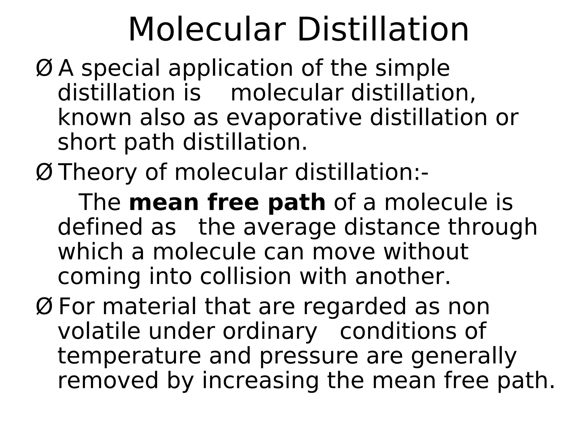 Distillation types | PDF