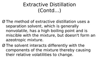 Distillation types | PDF