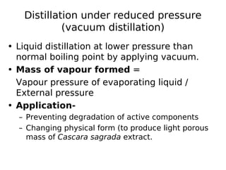 Distillation types | PDF