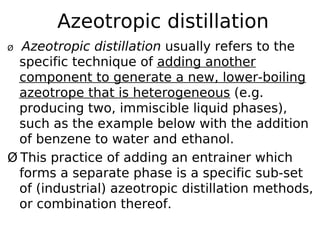 Distillation types | PDF