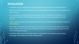 Distillation Types & It's Applications 1-Mar-2025.pptx