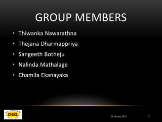 Distilleries company of Sri Lanka (DCSL) | PPTX