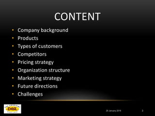 Distilleries company of Sri Lanka (DCSL) | PPTX