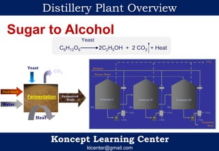 Distillery plant overview | PPTX