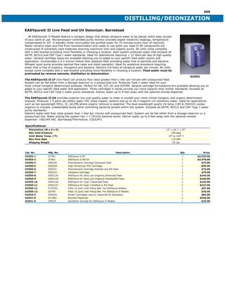 Distilling deionization | PDF