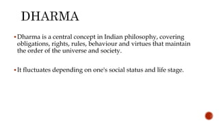 Distinct characteristics and foundational principles of Indian ...