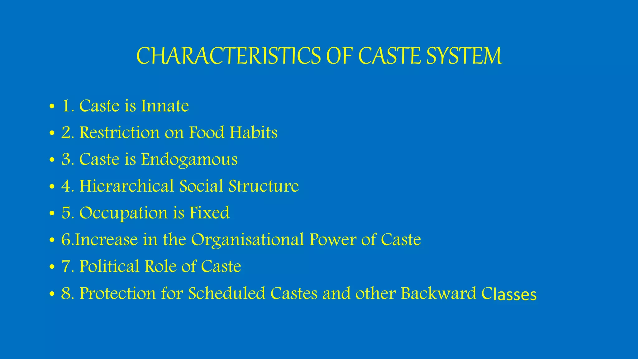Distinct features of indian society | PPTX