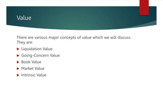 Distinctions among Valuation Concepts.pptx