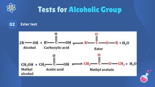 Distinction test for functional groups | PDF