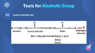 Distinction test for functional groups | PDF