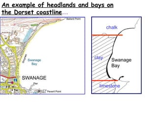Distinctive Coastal Erosional Landforms | PPT | Geology | Science
