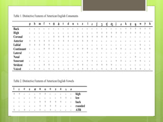 Distinctive features | PPTX