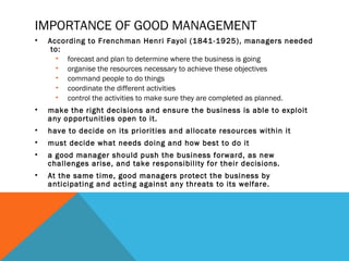 Distinctive features of agribusiness management and the importance of ...