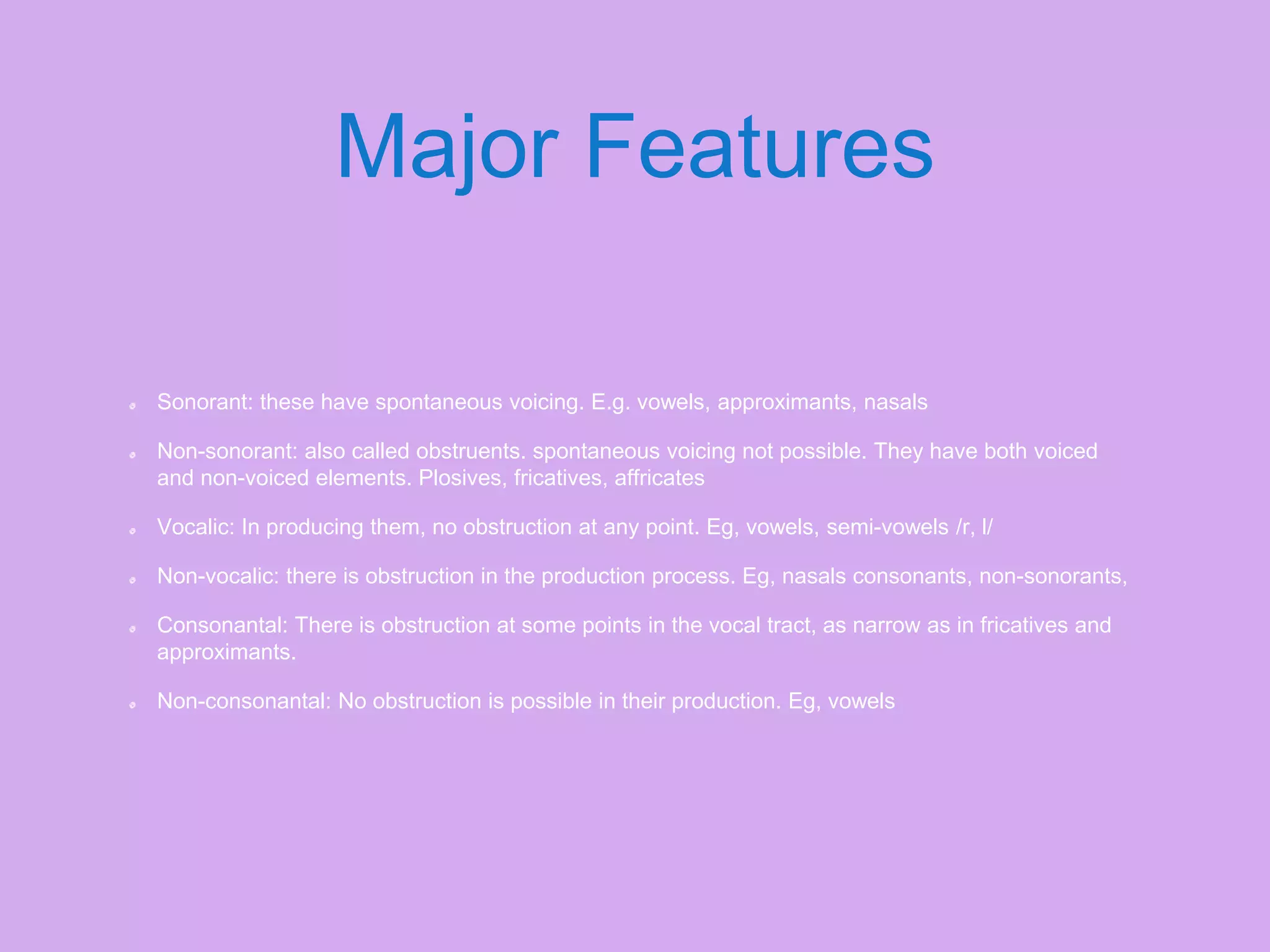 Distinctive features of english phonemes | PPTX