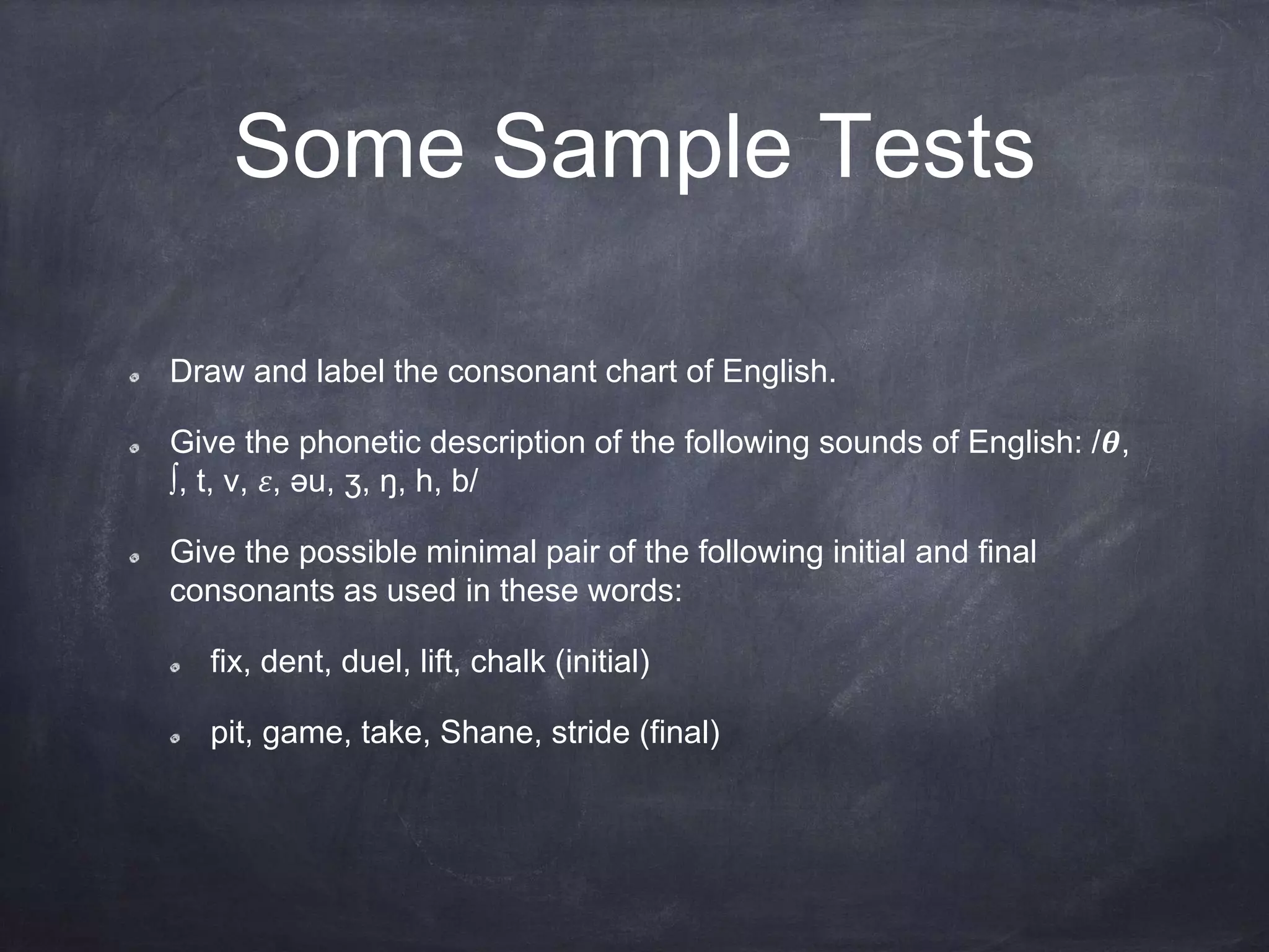 Distinctive features of english phonemes | PPTX