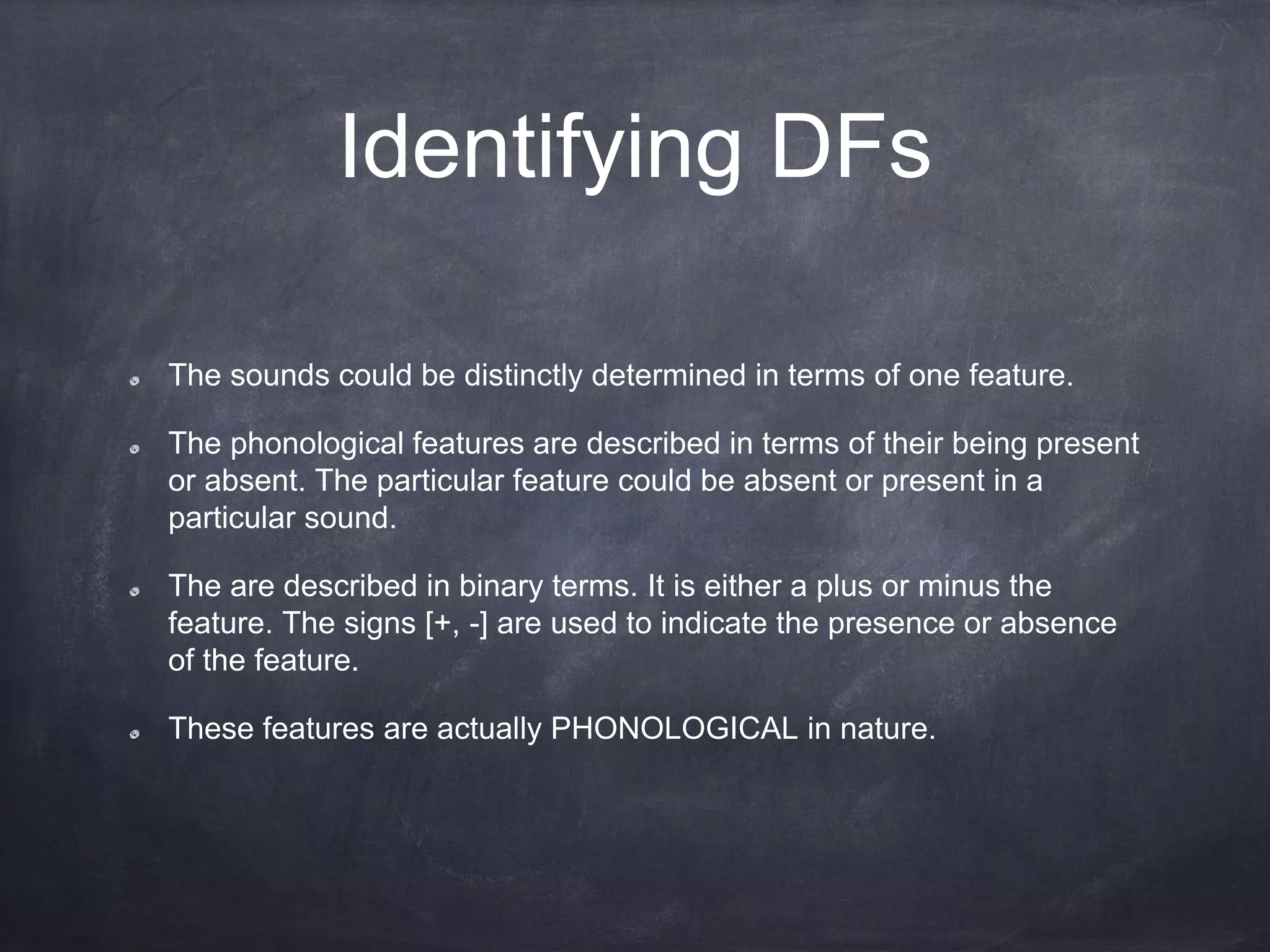 Distinctive features of english phonemes | PPTX