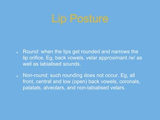 Distinctive features of english phonemes | PPTX