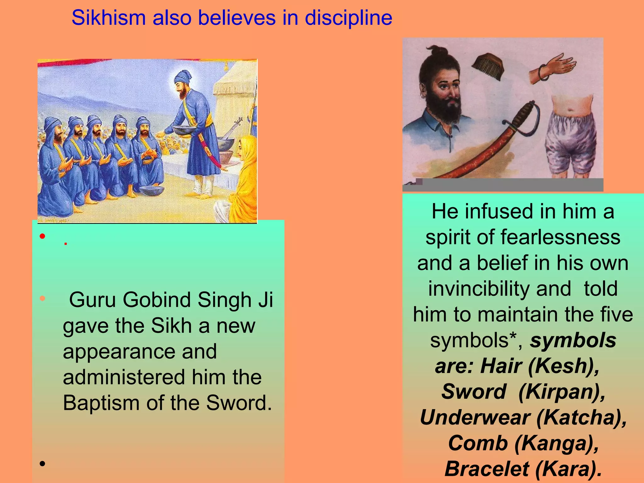 Distinctive features of sikhism | PPT