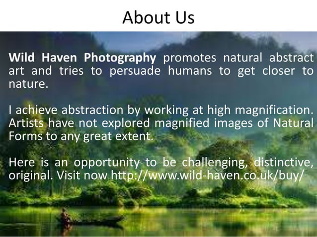 Distinctive Nature Photography new ppt | PPT