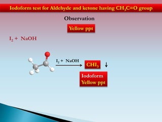 Distingish test for aldehyde and ketone | PPTX