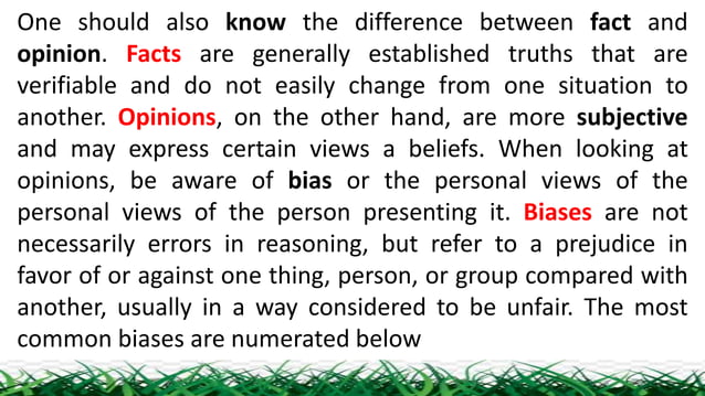 Distinguish-truth-and-opinion-LESSON 2.pptx