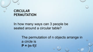 DISTINGUISHABLE PERMUTATION AND CIRCULAR PERMUTATION.pptx