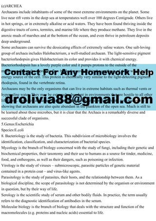 Distinguish between cellular and acellular. Give examples of microorg.pdf