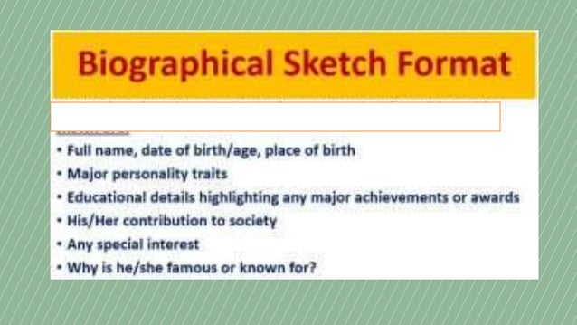 DISTINGUISHING CAPSULE BIOGRAPHY FROM BIOGRAPHICAL SKETCH [Autosaved ...