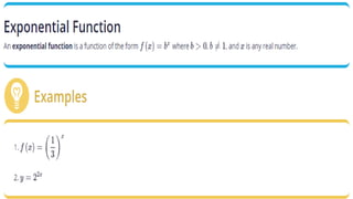 Distinguishing Exponential Functions, Equations, and Inequalities.pptx