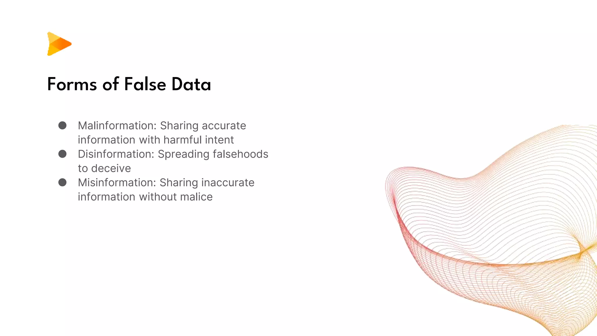 Distinguishing Malinformation, Disinformation, and Misinformation.pptx