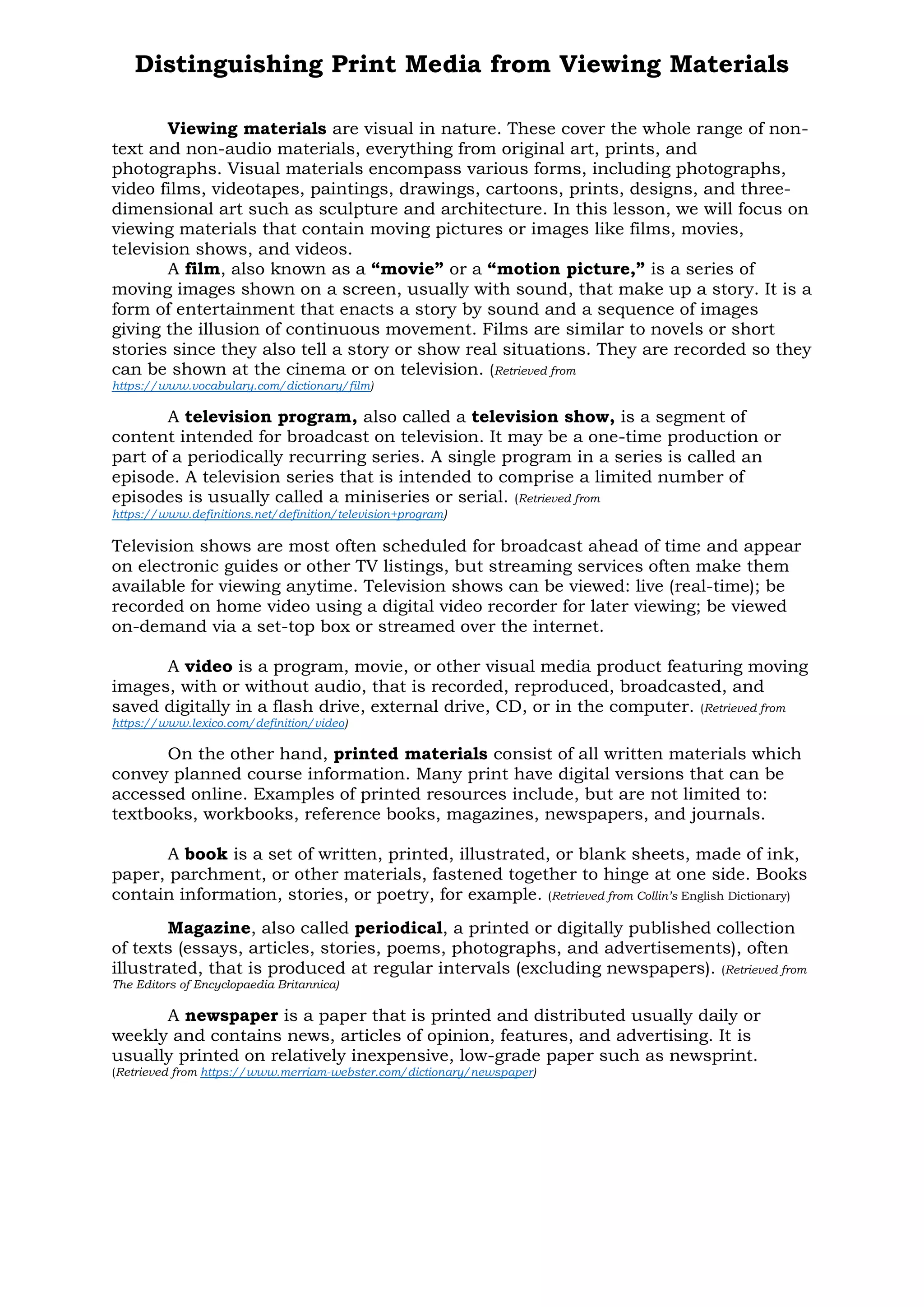 DISTINGUISHING PRINT MEDIA.docx