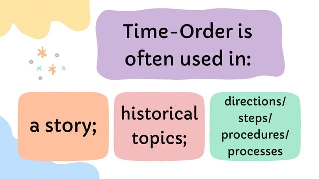 Distinguishing Text-type According to Purpose and Features Time-Order.pptx