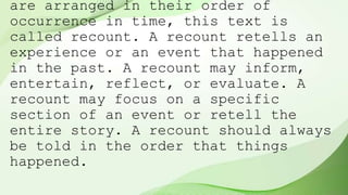 Distinguishing Text- Types According to Purpose Day 1.pptx
