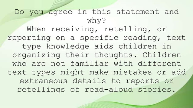 Distinguishing Text- Types According to Purpose Day 1.pptx | Nutrition ...