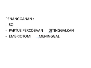 Distocia passage | PPT