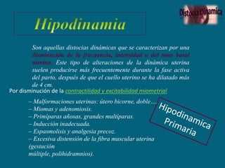 DISTOCIA DINAMICA UTERINA EN TRABAJO DE PARTO.pptx